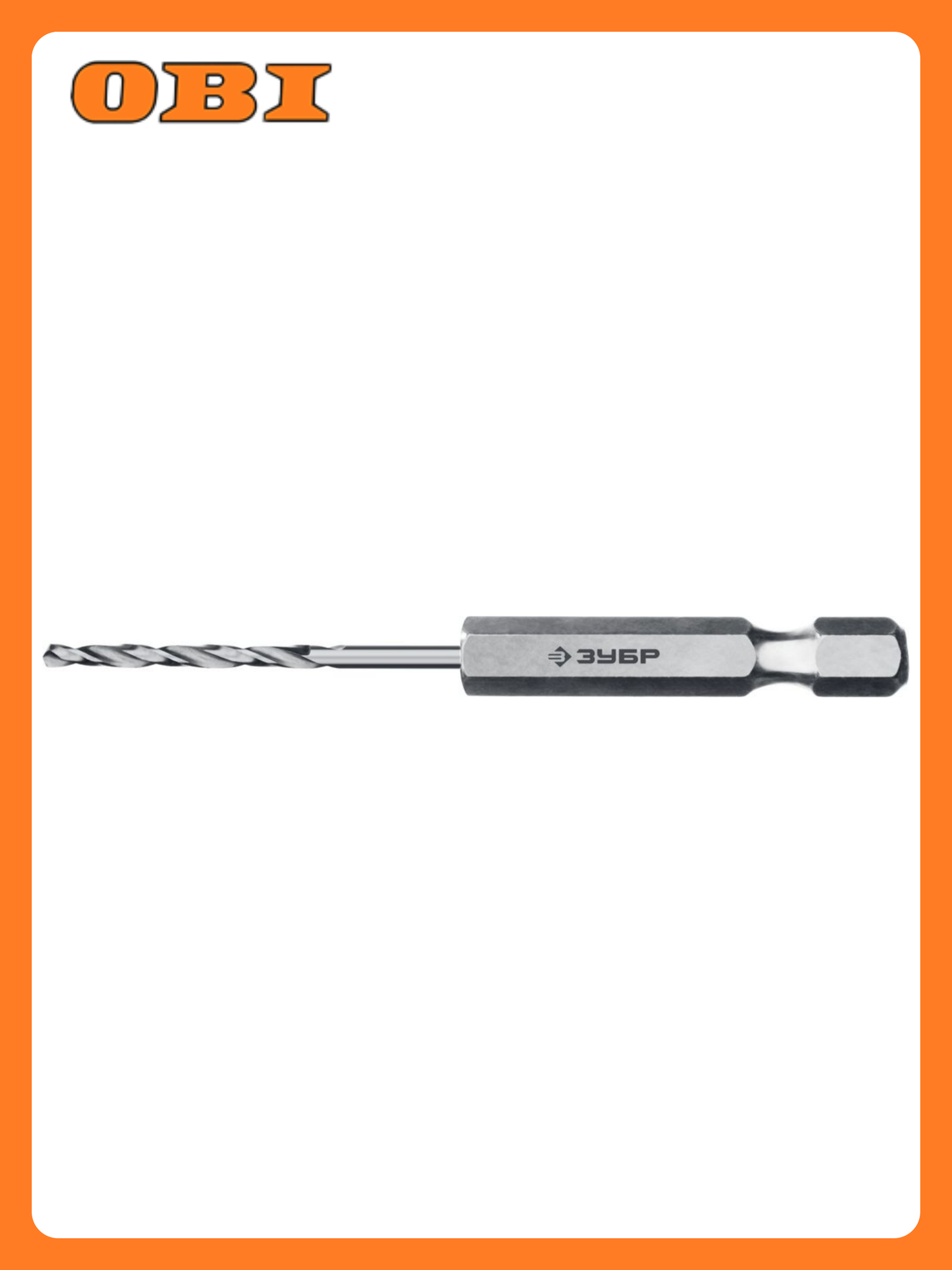 Сверло по металлу ЗУБР hss 2.0х69 мм