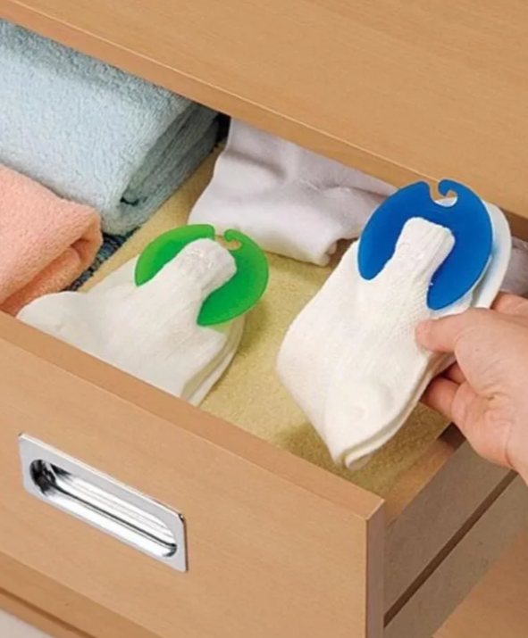 Прищепка-клипса для стирки носков! 5ШТУК!