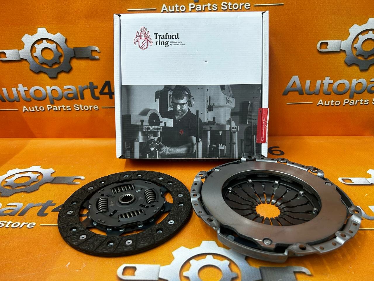 Комплект сцепления Форд Фокус 2 Ford Focus 2 двигатели 1.4 1.6. Великобритания.