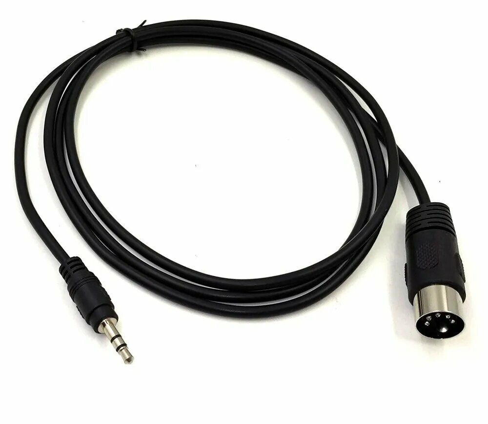 Кабель MIDI, 1.5M / 5Ft 5 - контактный разъем DIN до 3.5mm 1 / 8 - дюймовый стерео - разъем TRS