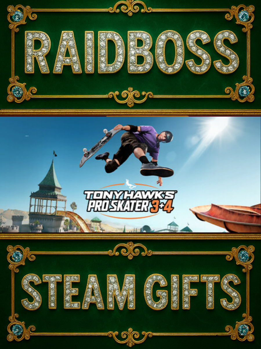Tony Hawk's™ Pro Skater™ 3 + 4 Deluxe — купить Steam Gift для PC | подарок | Казахстан | автовыдача