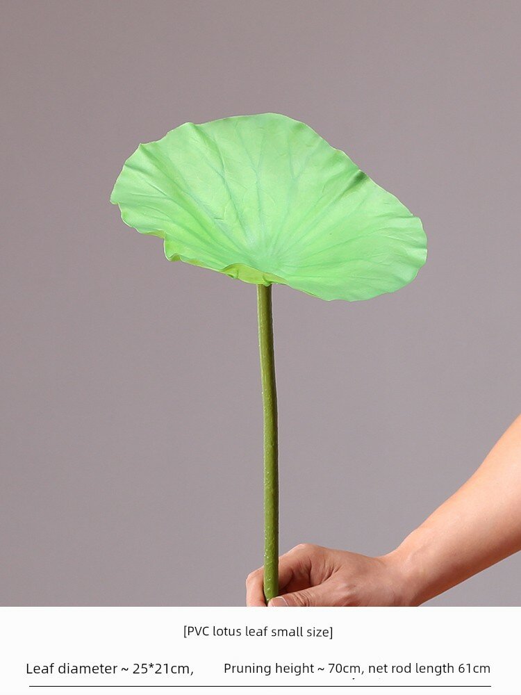 Китайский лотос, искусственный цветок, листья лотоса, лотос с шестом, лотос для гостиной, искусственный цветок,
