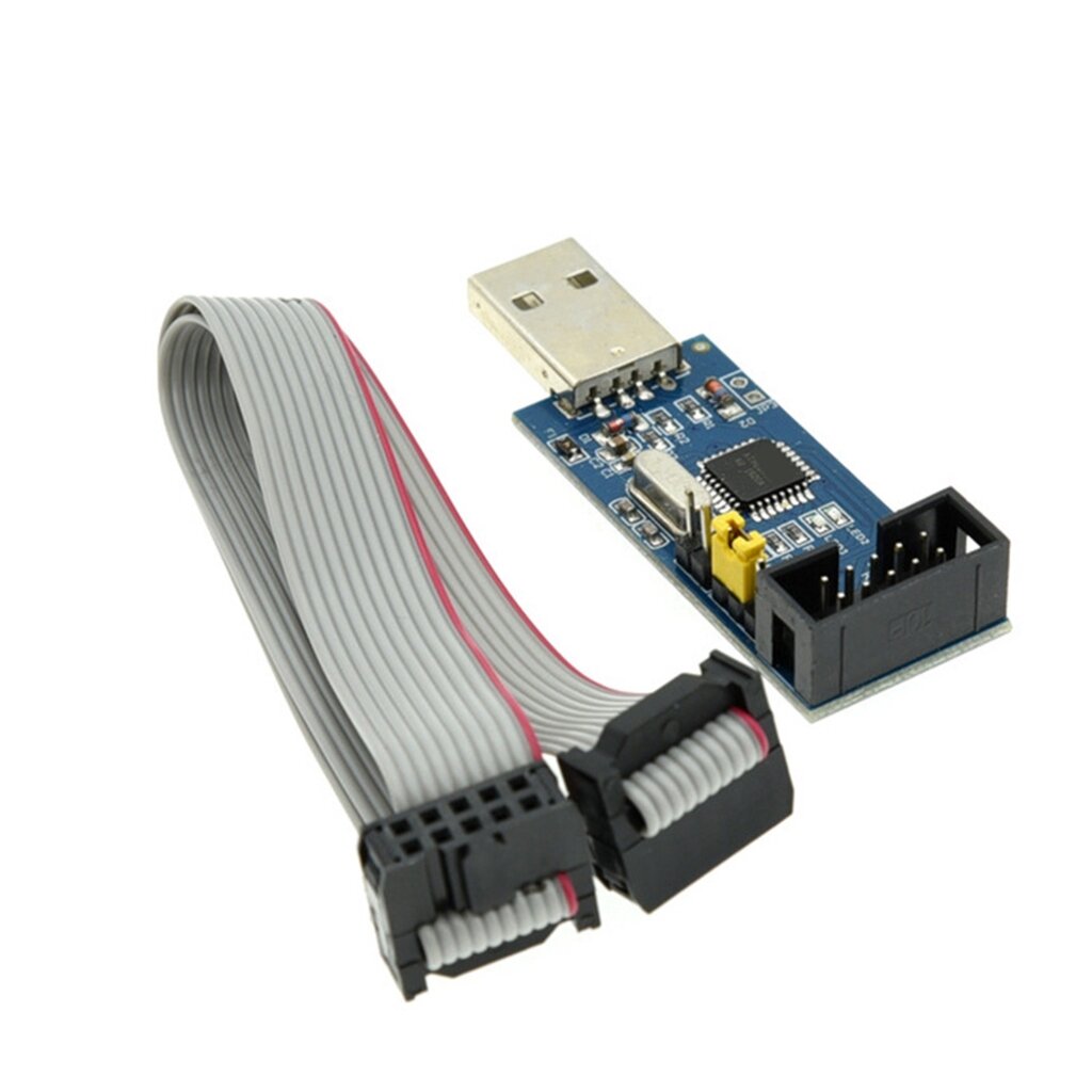 51 AVR USB ISP Программатор Микроконтроллера Быстрый Загрузчик с Кабелем и Автоматическим Восстановлением Защиты от Перегрузки по току