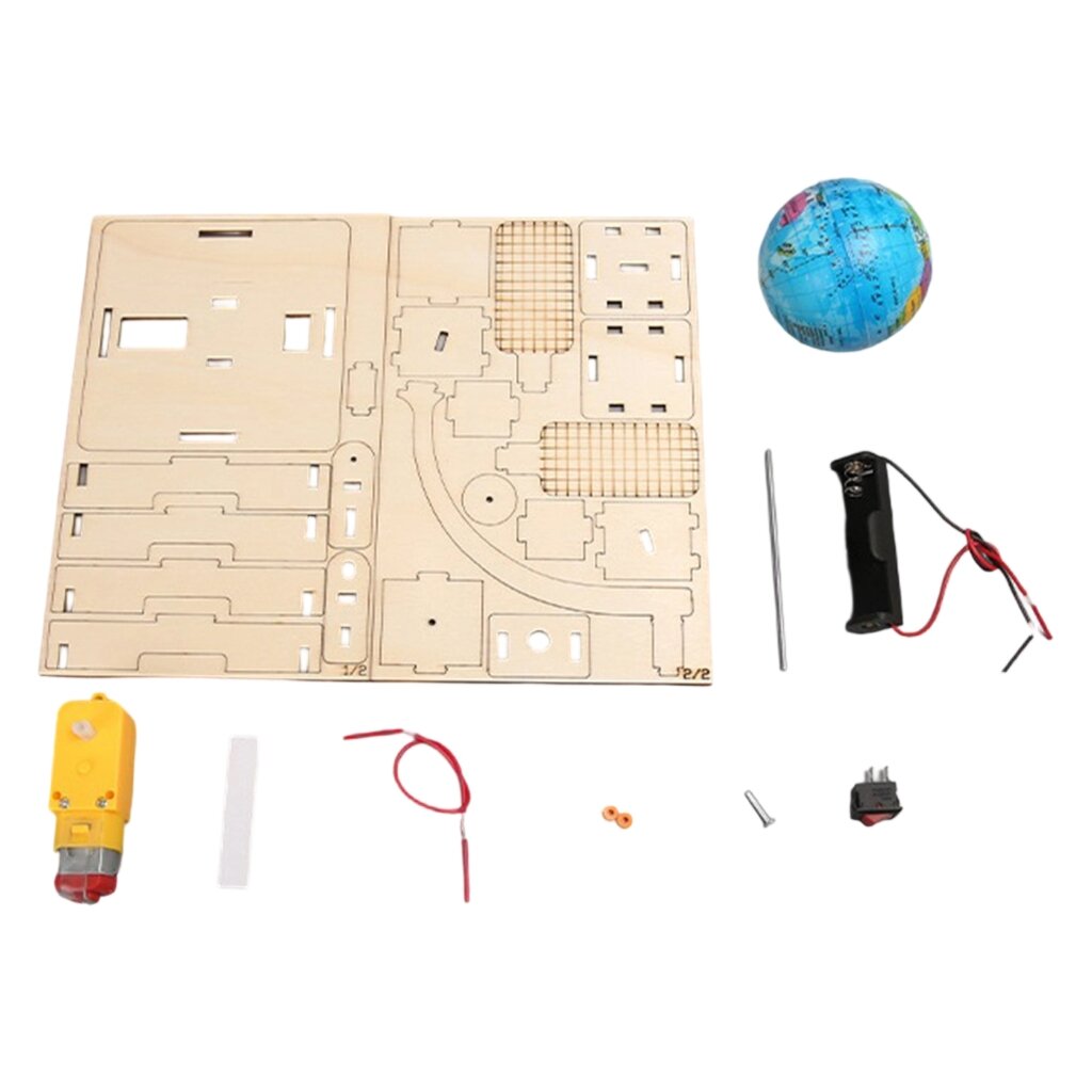 Diy вращающаяся орбитальная космическая модель спутника космические геосинхронные учебные пособия материалы