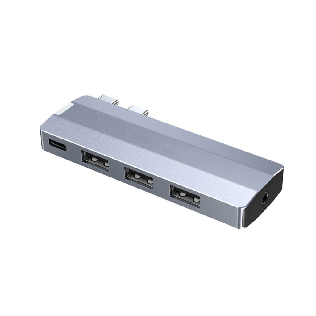 5-в-1 USB-хаб Type C с Thunderbolt 3