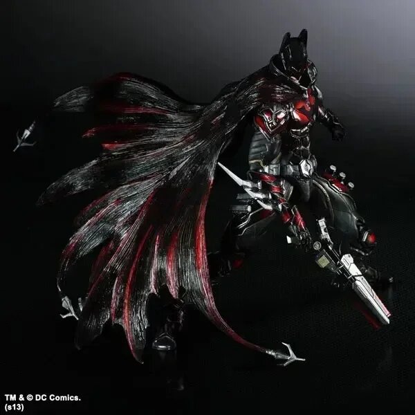 Коллекционная фигурка Hot Toys Бэтмен Death Knell Черный, Batman Limited Red