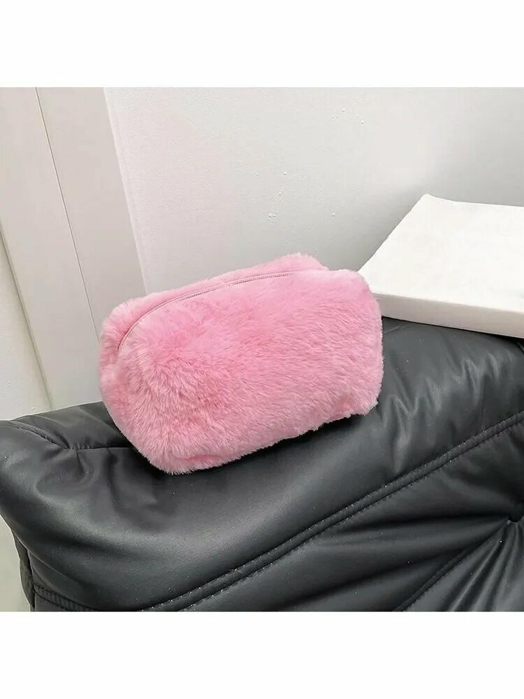 Сумка-чехол для канцелярии антистресс клетчатая для косметики компактная вместительная стильная универсальная