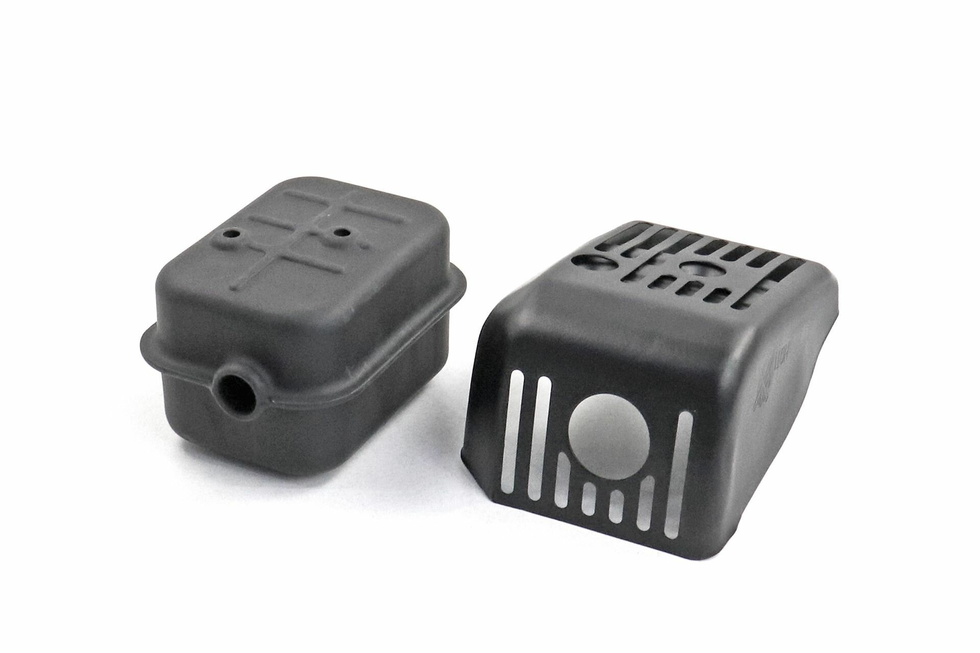 Глушитель в сборе 1P70FV-B (оригинал, "LIFAN")