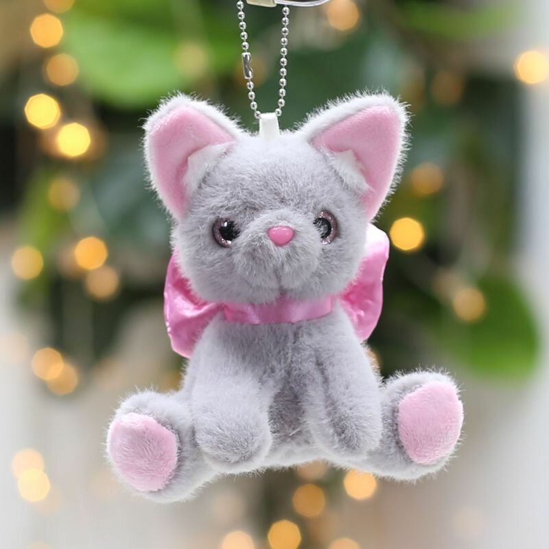 Милый плюшевый кулон-брелок в виде котенка, украшение для сумки, игрушка для пары, оптом для торговых автоматов Dream