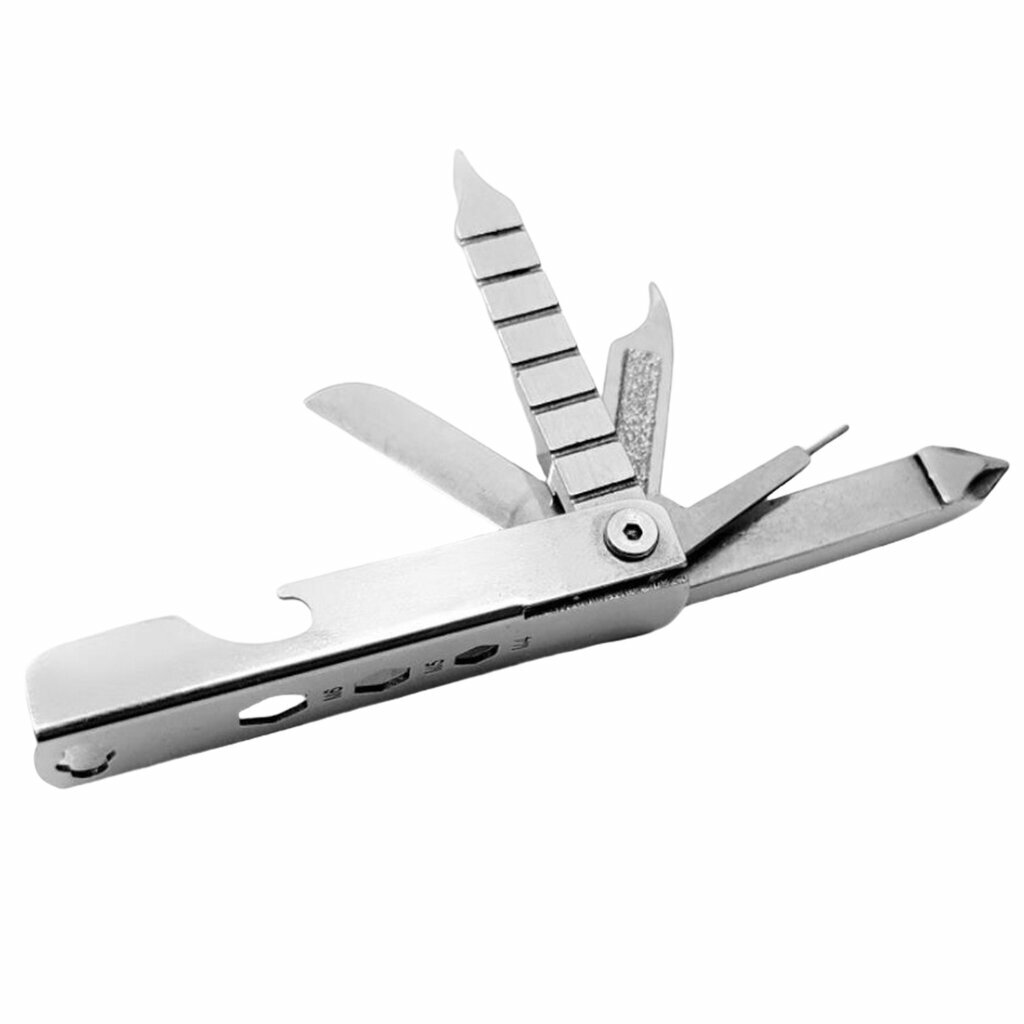 11 в 1 брелок для ключей, многофункциональный инструмент, портативный брелок, инструмент, отвертка, открывалка для бутылок, резак, кронштейн для телефона