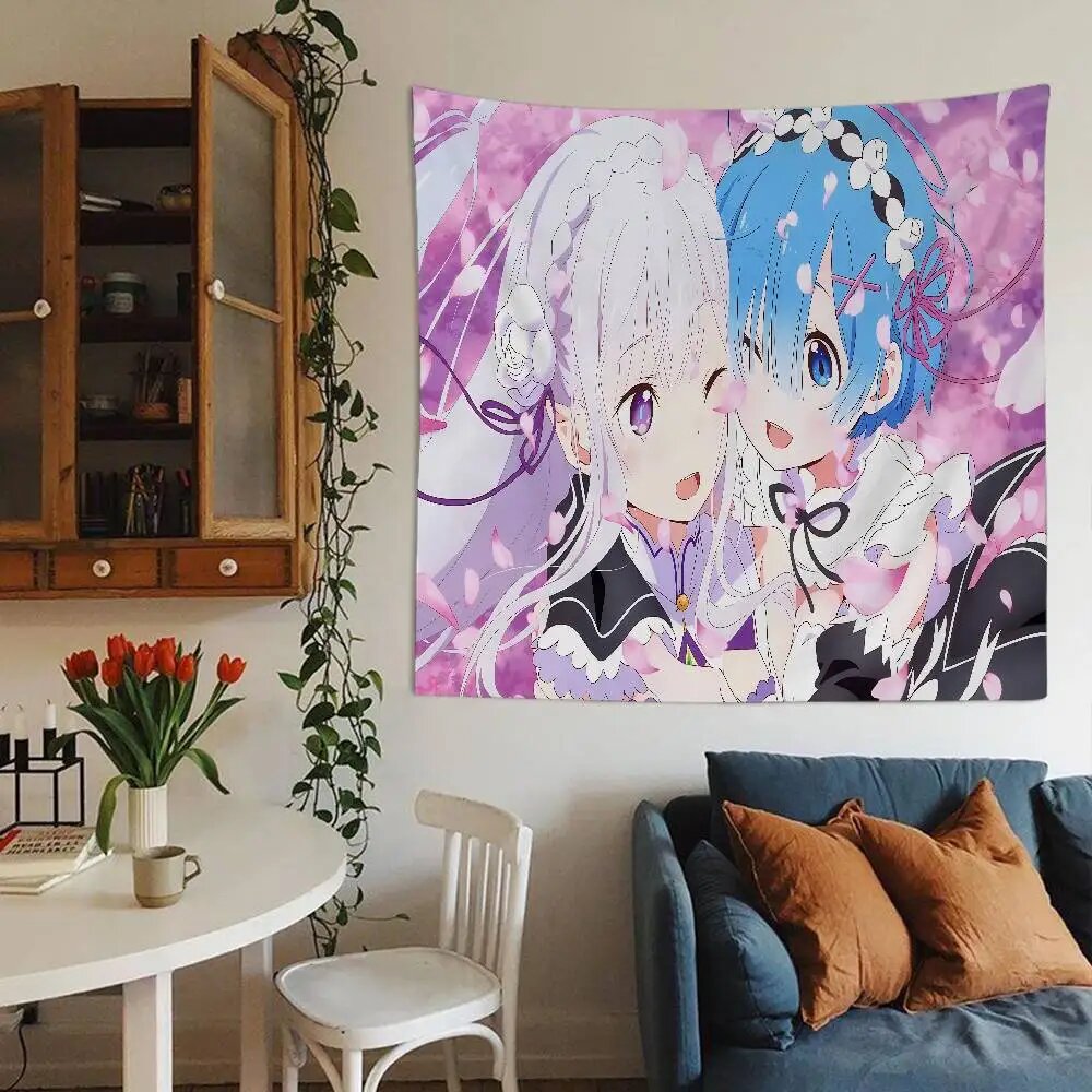Гобелен Re: Zero - Rem, 100x150cm, Z6 — фото 1