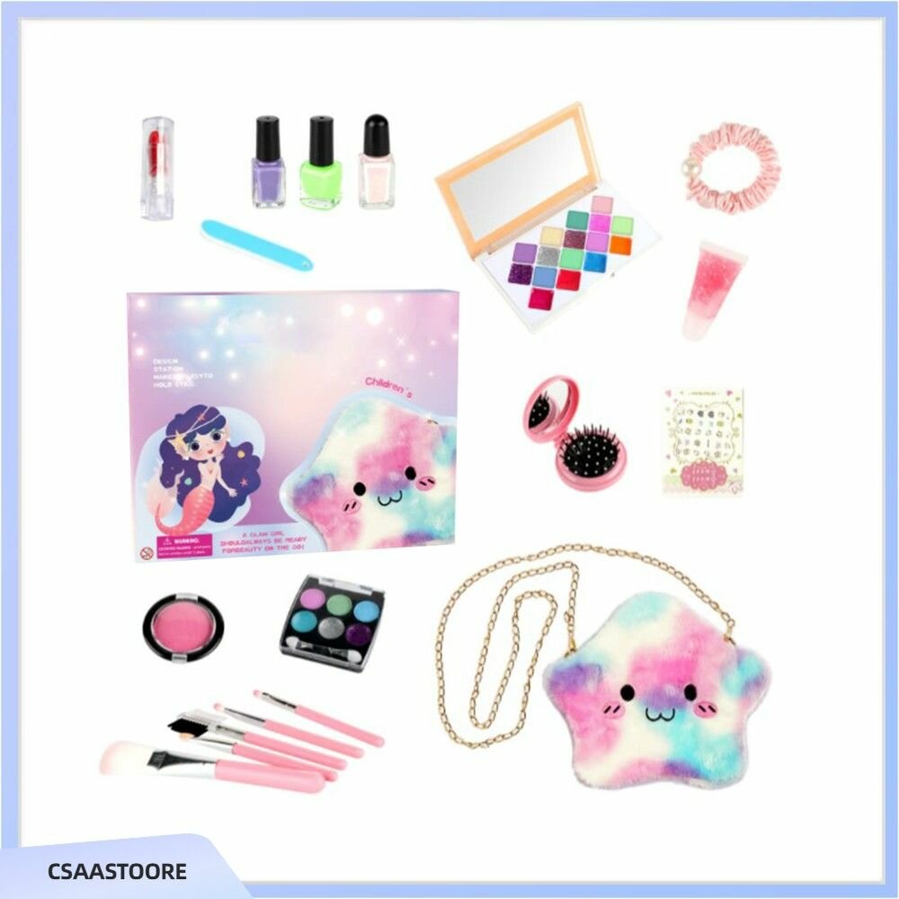 Набор детской косметики, макияж, фен, рюкзак, девочкам