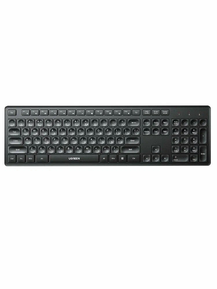 UGREEN Беспроводная клавиатура UGREEN KU004 (35734) Wireless Keyboard BT&2.4G черный