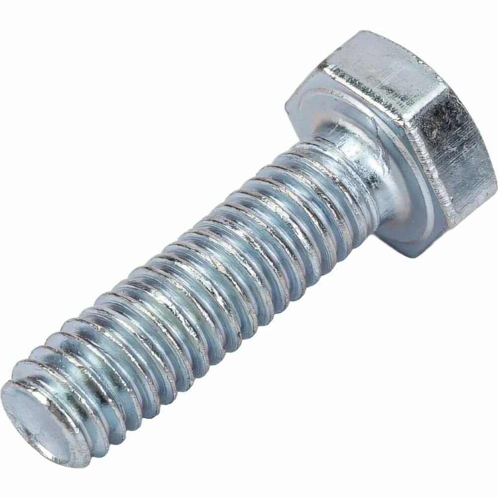 Болт металлсервис М6x20 DIN 933, с полной резьбой, цинк, 100 шт. 1240681