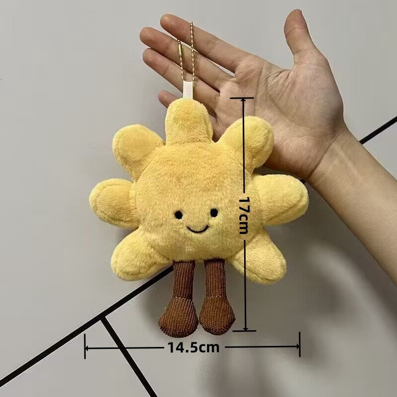 Интернет-знаменитость плюшевая игрушка Jellycat, реалистичный подвеска в виде еды, мультяшный брелок для сумки, овощ JC