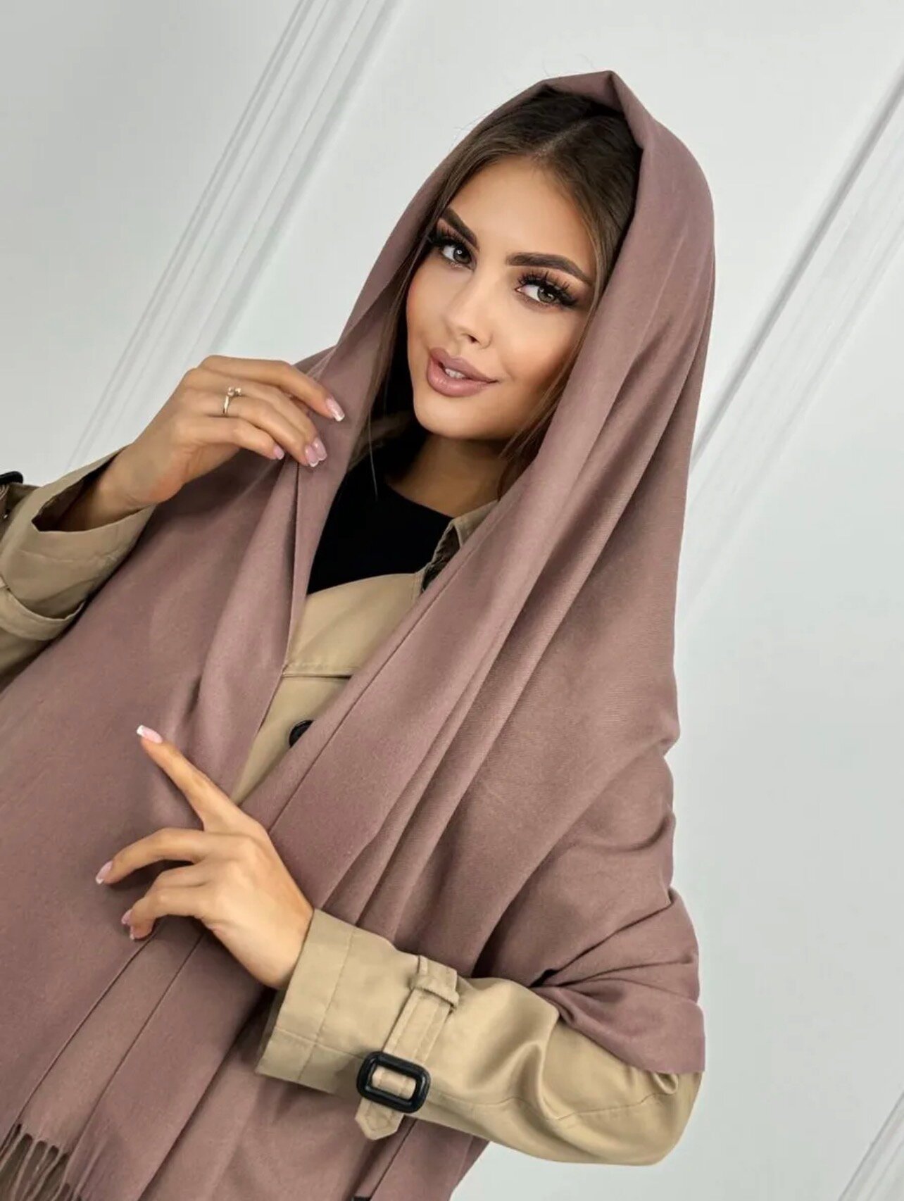 Палантин кашемир для женщин