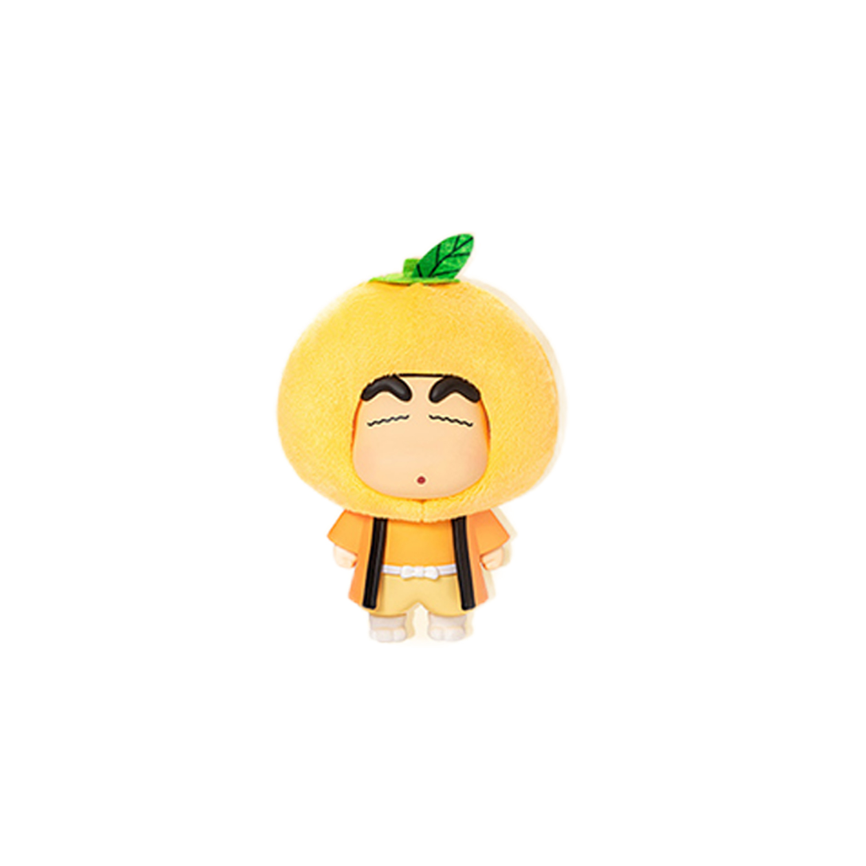 TOP TOY Crayon Shin Chan Fruit House Collection, Plush Charm Mystery Boxes Single Mystery Box/Full Box 6 Pcs