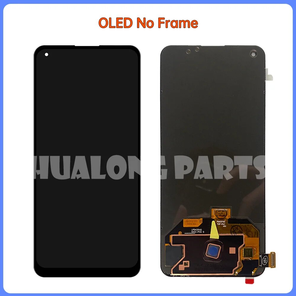 6,43 "OLED/TFT для Realme GT Neo2T ЖК-дисплей, дигитайзер сенсорного экрана в сборе, замена для Realme GT Neo 2t RMX3357 ЖК-дисплей