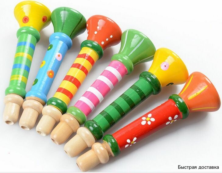 Детская свистулька 0-3 лет: музыкальный тренажёр для детского сада, безопасная жевания Случайный цвет, 1 шт.