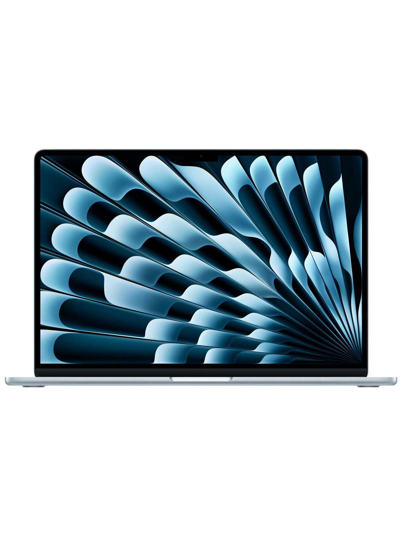 Ноутбук MacBook Air 15", 16/256 ГБ, 10CPU/10GPU Apple M4, русская гравировка, небесный голубой (MC7A4LL/A A 3241)