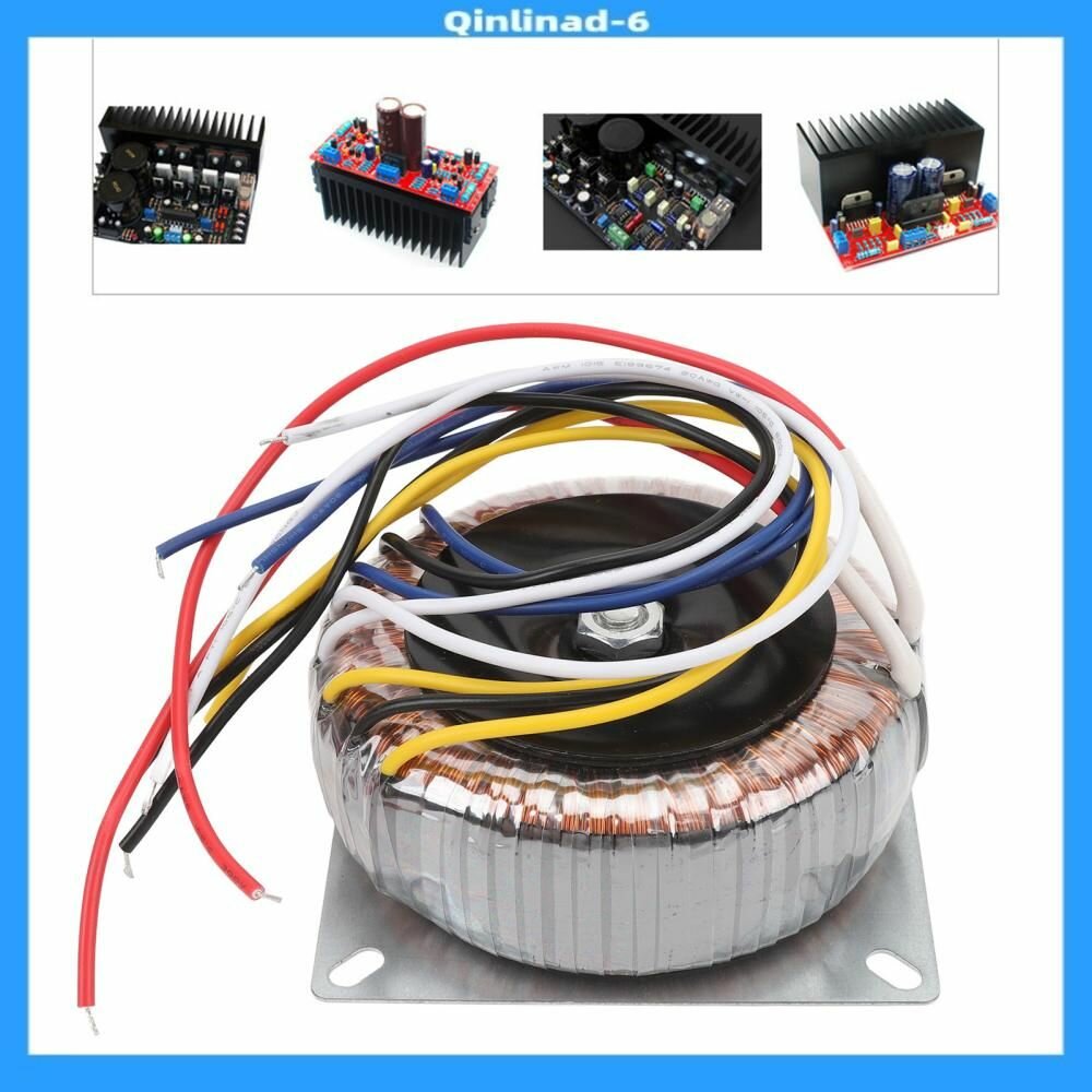 Трансформатор Тороидальный, высокая эффективность, для усилителей и колонок