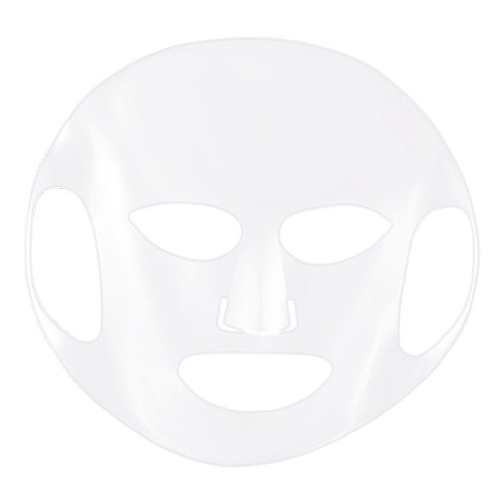 Силиконовая маска для лица 3D стерео с креплением на ухо-влажная маска-белый