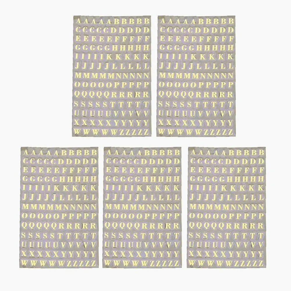 5шт 3 мм буквы и цифры блестящие декоративные наклейки из эпоксидной смолы