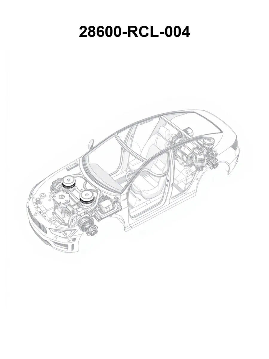 28600RCL004, Датчик давления масла Honda