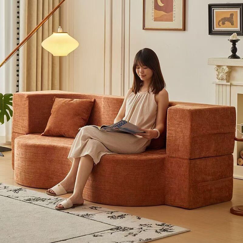 Диван кровать раскладной прямой малогабаритный еврокнижка Парма100*70cm