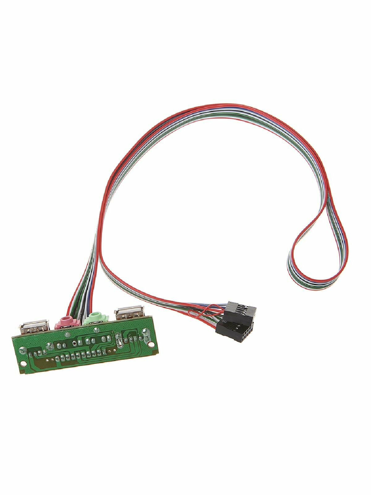 ПК Компьютер USB порт аудиогарнитура Кабель для микрофона Поддержка передней панели