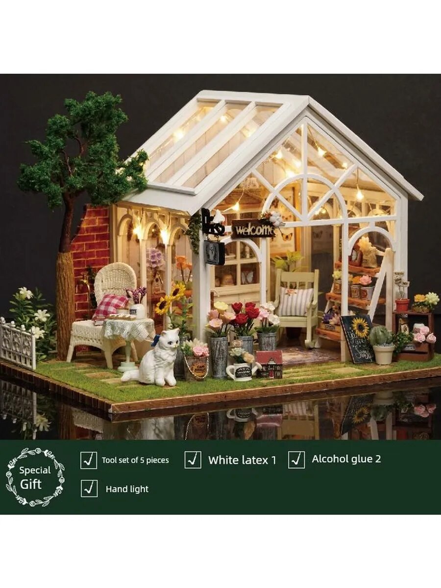 Солнечная теплица-инструменты и клей для сборки