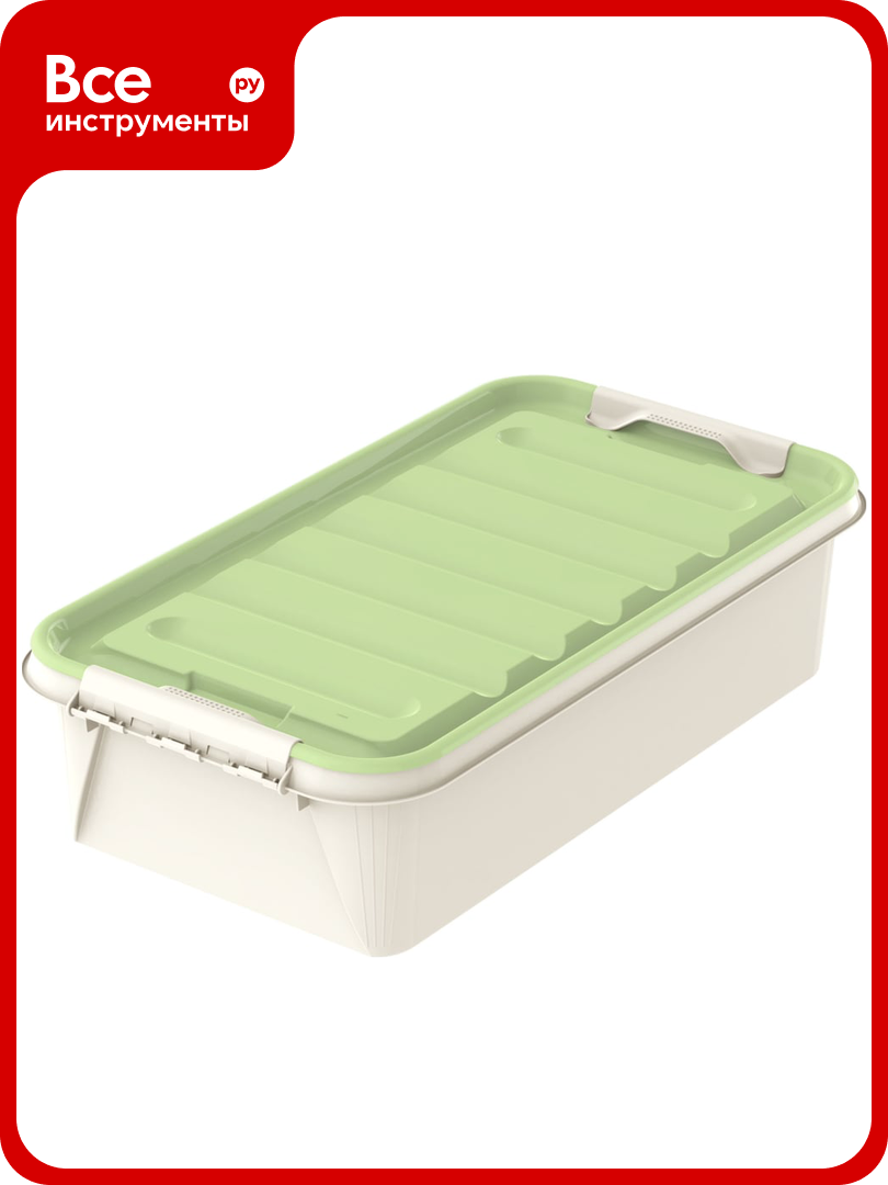 Ящик для игрушек на колесах Полимербыт Giraffix 35 л 437975000