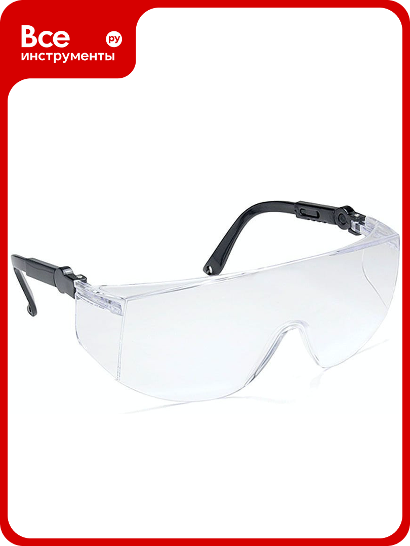 Защитные открытые очки COVERGUARD EPSILON 6EPS0/Белый 5450564000117 поликарбонатные линзы регулируемые дужки