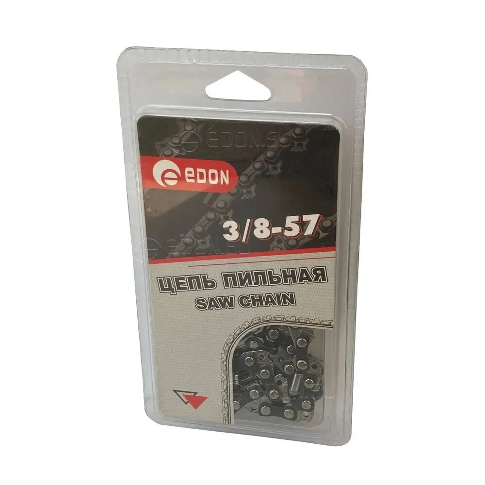 Цепь пильная Edon 3/8-57 (шаг 3/8"; 57 звена; 1.3 мм, Длина шины, дюймы - 16)