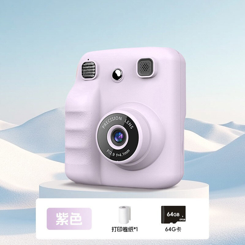 Кросс-бордерная новая мгновенная камера портативная поляроидная детская термопечатная камера подарок на День детей