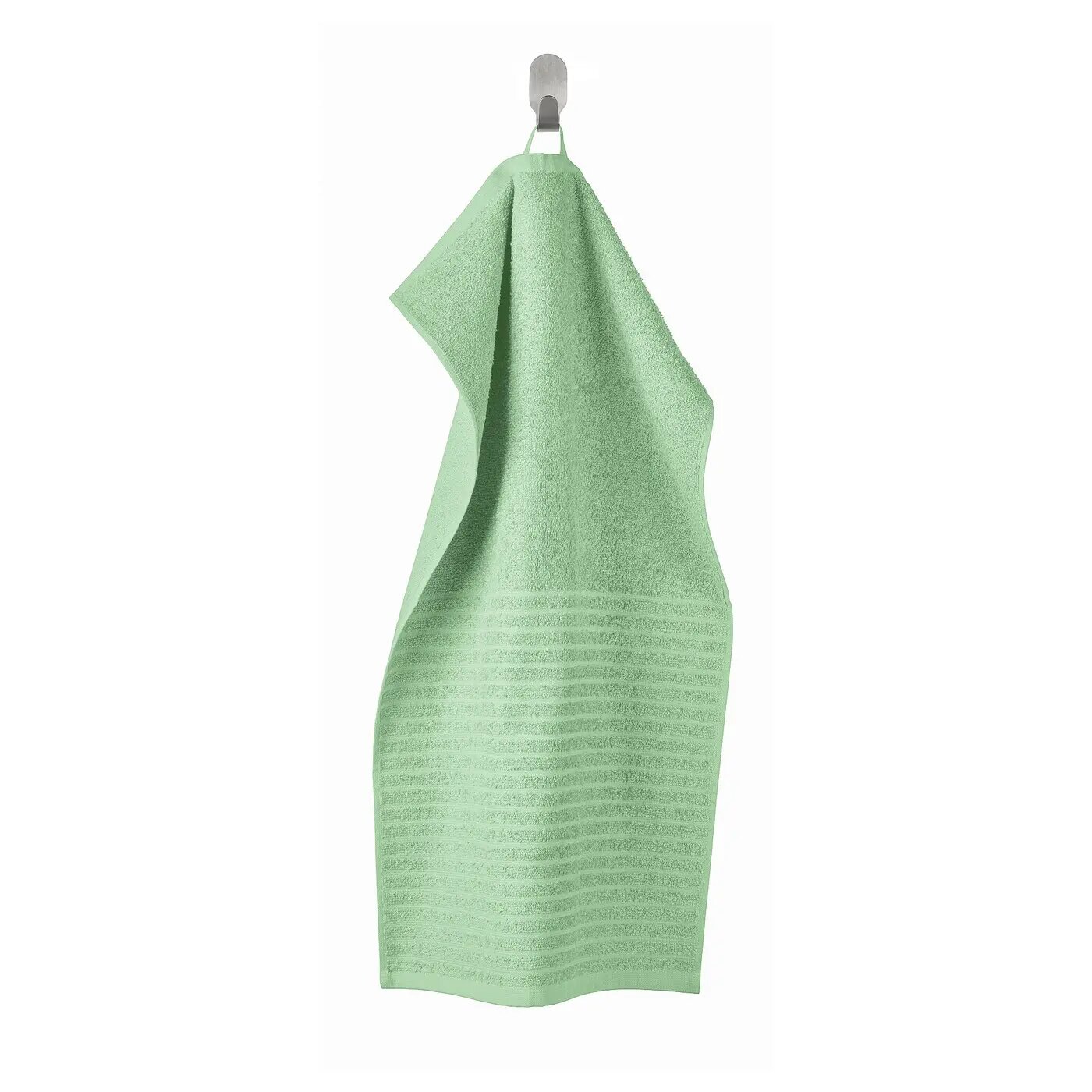 Полотенце для рук VÅGSJÖN, светло-зеленое, 40x70 см