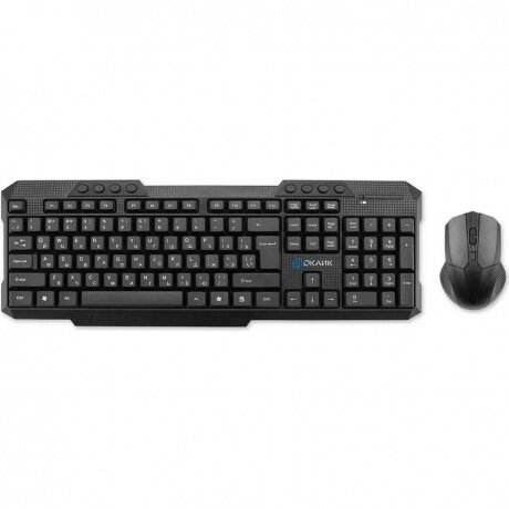 Клавиатура + мышь Oklick 205MK черный (1546786)