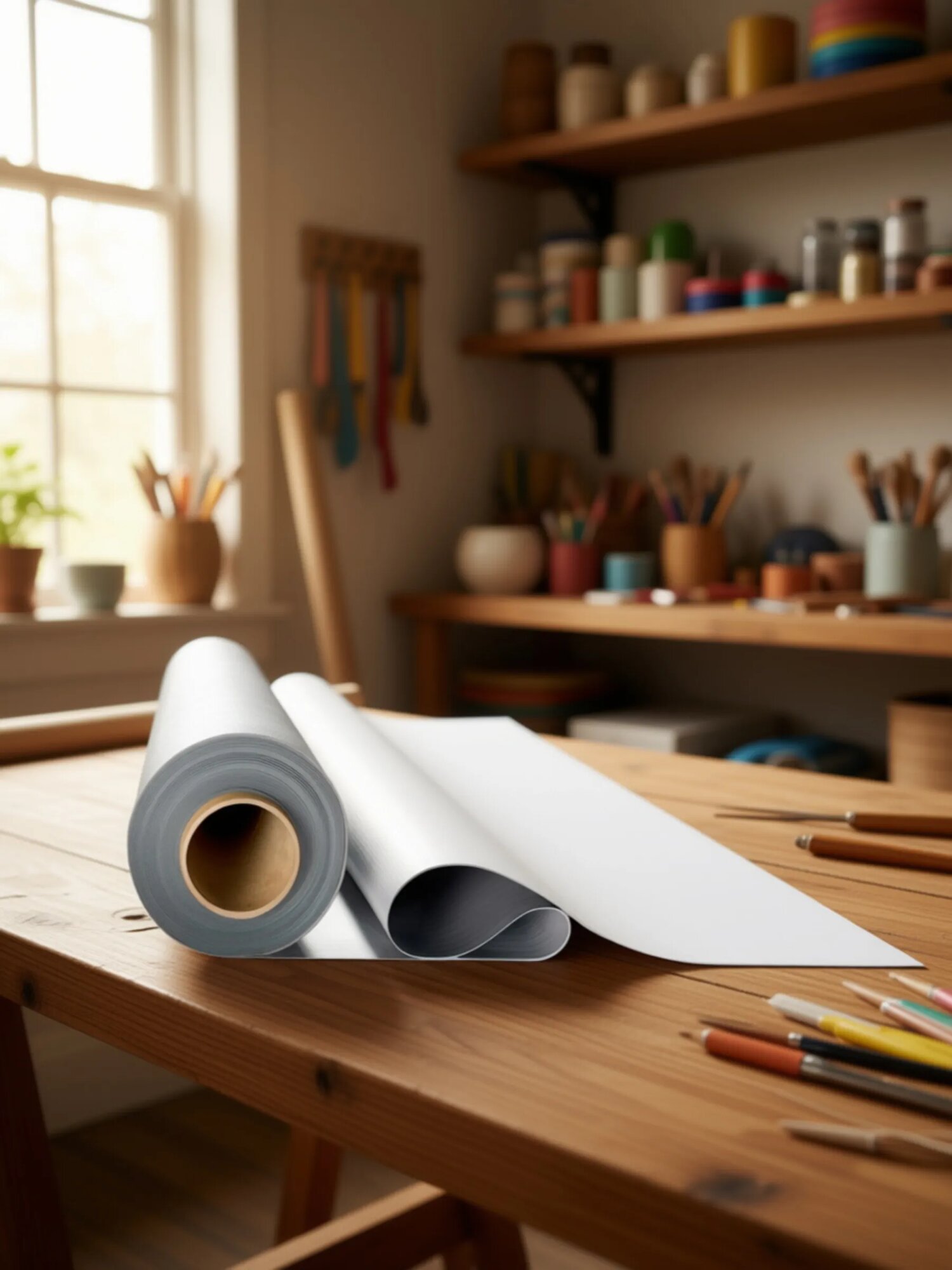 Кровельная ПВХ−мембрана ROCKmembrane OPTIMA RUS 1,2 мм, армированная сеткой из полиэфирного волокна.