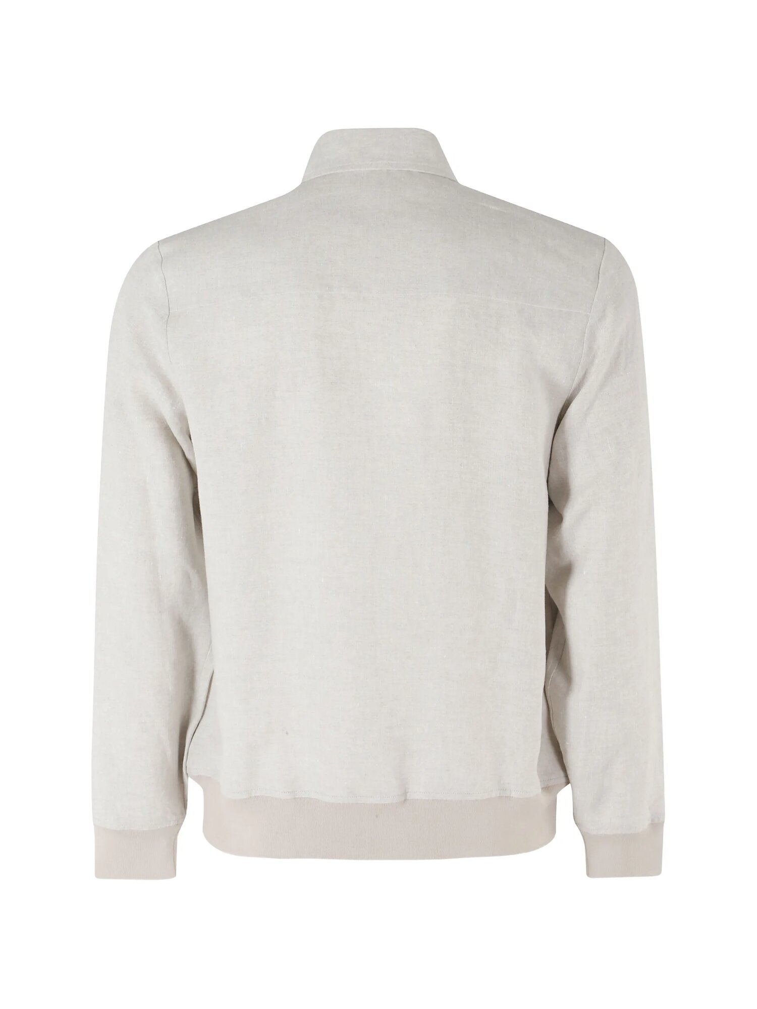 Куртка Gran Sasso Zip-up ribbed-trim jacket, размер 50, разноцветный — фото 1