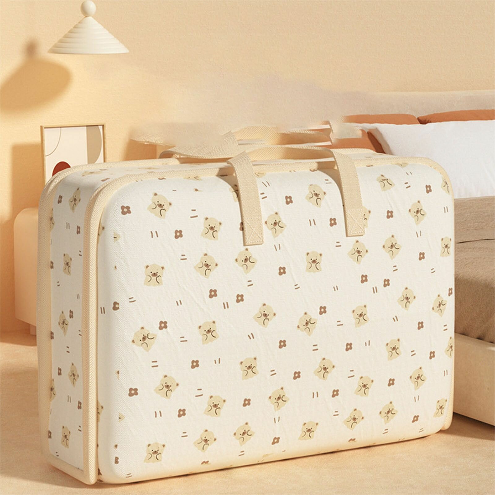 Eishuw Кофр для хранения вещей 58x22x37 см 1 шт с крышкой разноцветный коробка для хранения контейнер с крышкой ящик для вещей