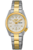 Наручные часы SEIKO, белый, серебряный, золотой