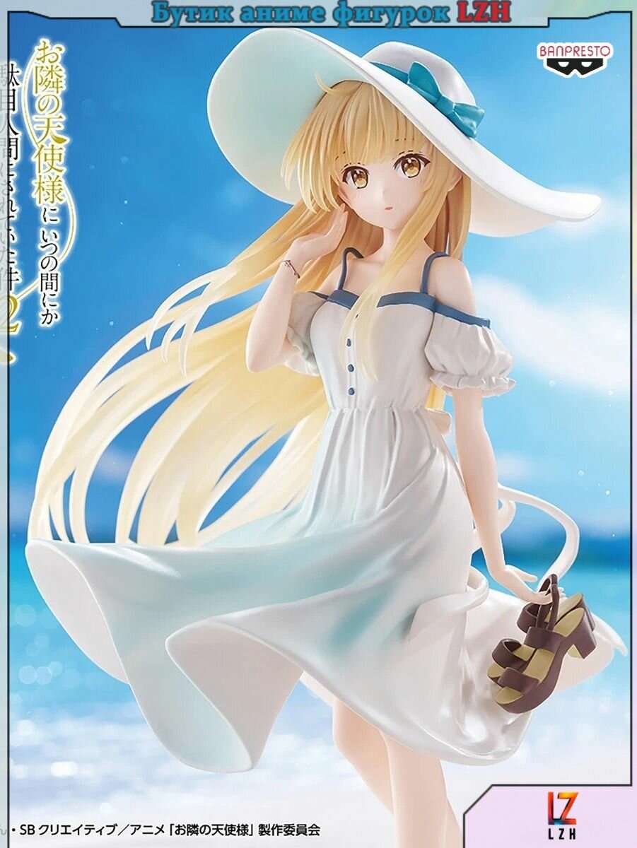Аниме Фигурка BANDAI BANPRESTO shiina mahiru из "The Angel Next Door Spoils Me Rotten"20 см (LZH)