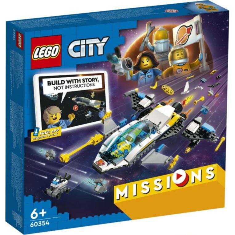 Конструктор LEGO City Space Exploration Mission, 298 деталей