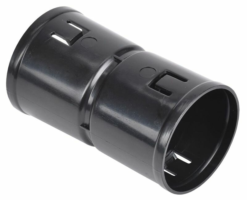 Муфта соединительная для двустенной трубы d63 ELASTA IEK CTA12D-M063-K02-R