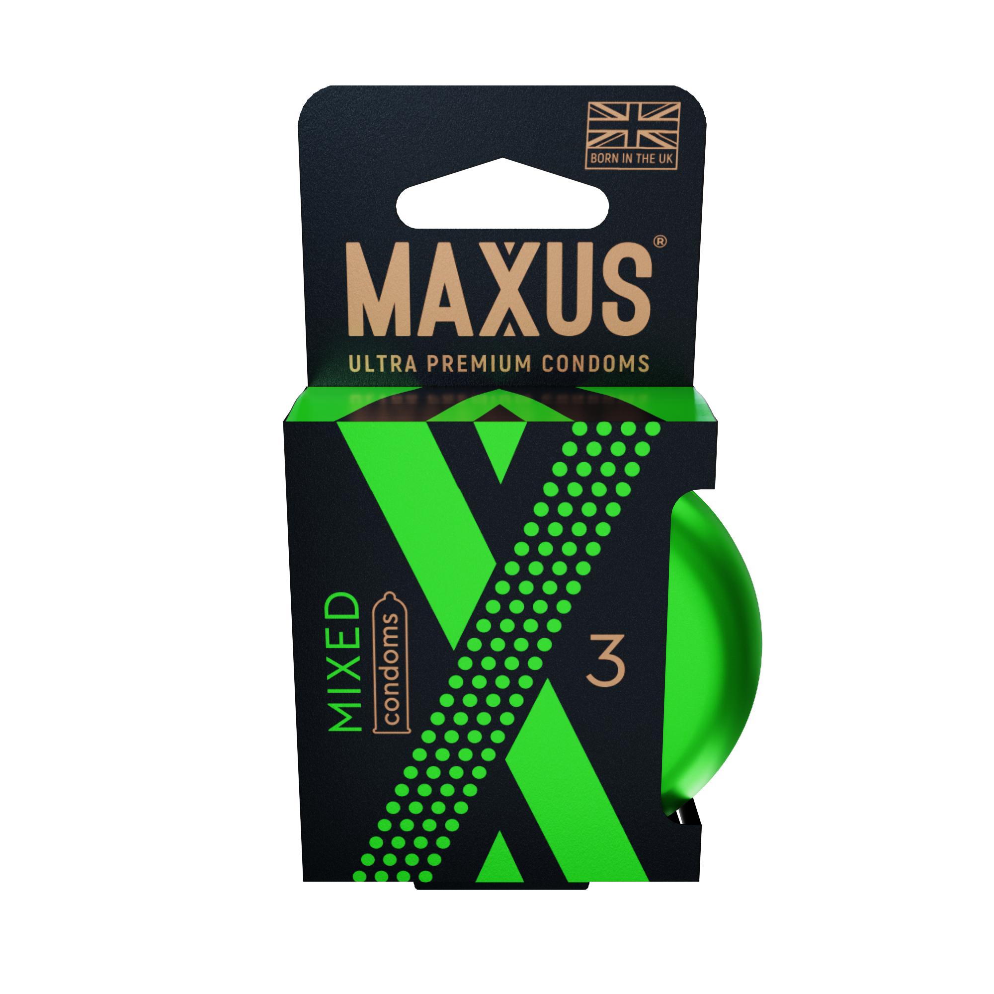 Презервативы MAXUS Mixed №3 X-Edition микс-набор разных видов и текстур в дизайнерском кейсе