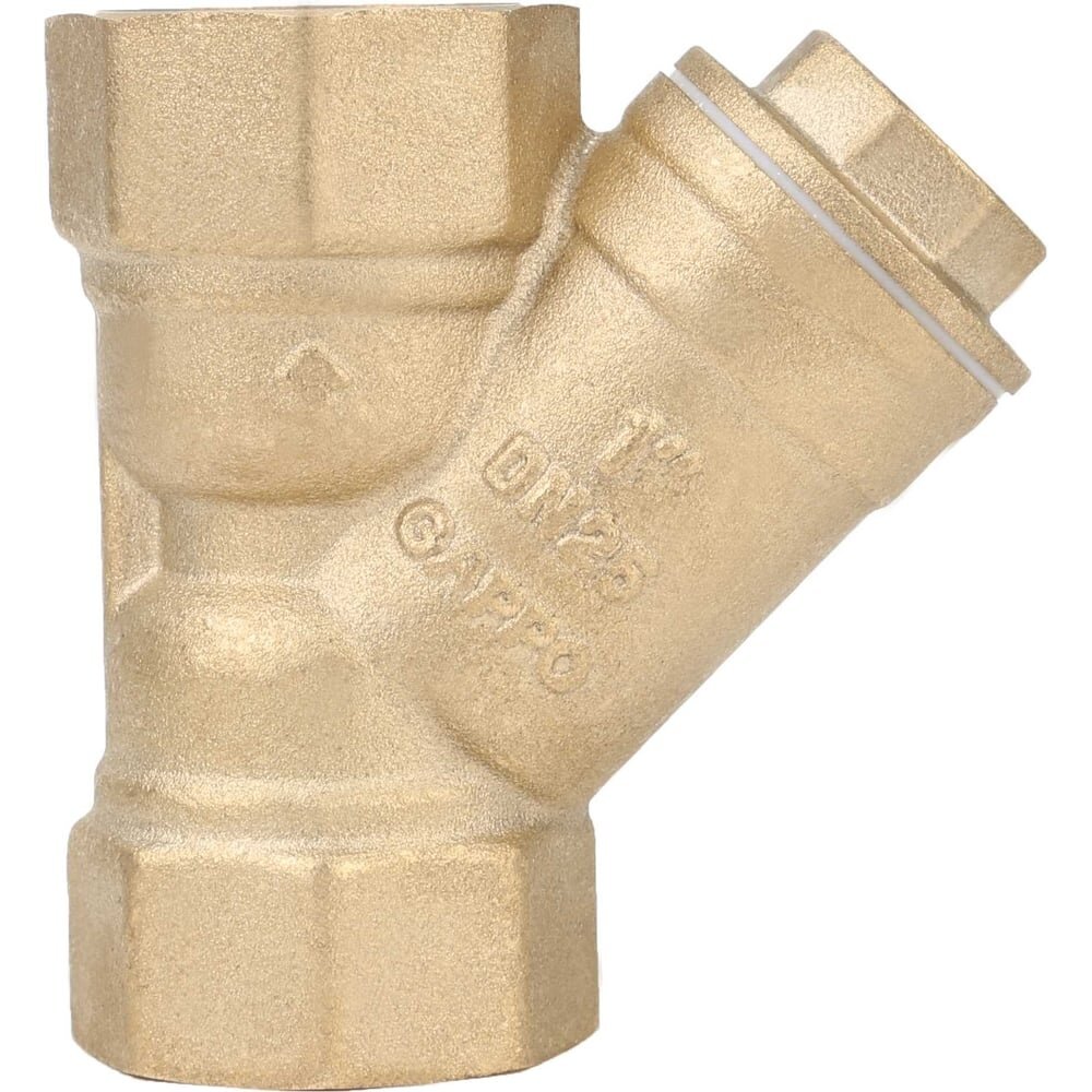 Фильтр косой ВР-ВР Gappo G1240.04, сетчатый, латунный, 1/2",