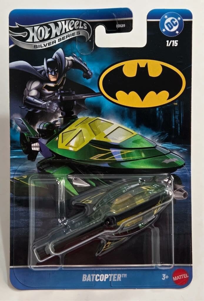 Машинка Hot Wheels Batman Boom BOX 1:64 HDG89_JKW92, для мальчиков
