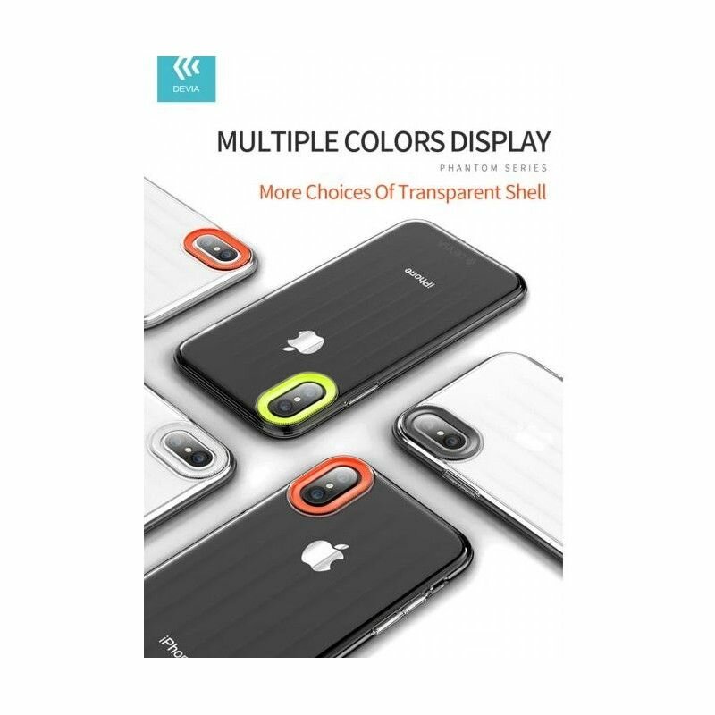 Чехол Devia Yonger Series case для Apple iPhone XS Max, прозрачный