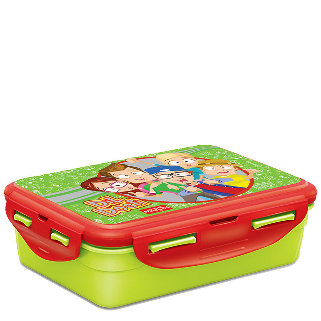 Ланч-бокс Milton Mini Fun Treat Steel, 0,65 л, Green