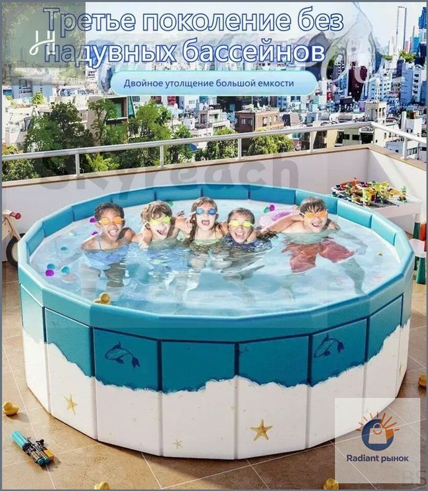 Бассейны для дачи каркасные, Бассейн каркасный круглый,